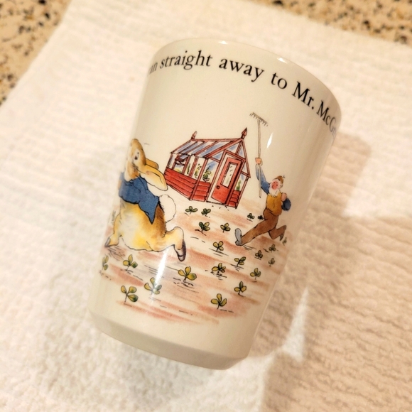 Wedgwood | Other | Wedgwood Peter Rabbit China Cup | Poshmark